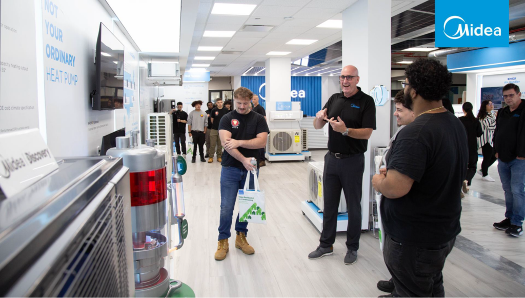 Midea Empowers Future HVAC Pros on National HVAC Tech Day - ACCA HVAC Blog
