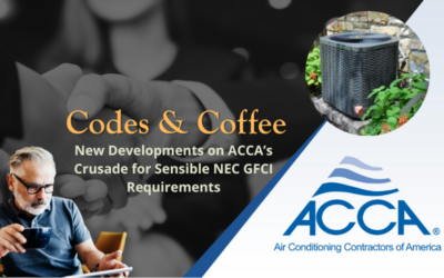 Codes and Coffee: New Developments on ACCA’s Crusade for Sensible NEC ...